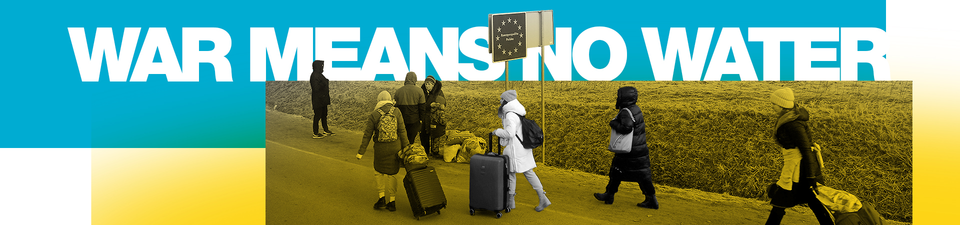 Water, another casualty of war - We Are Water