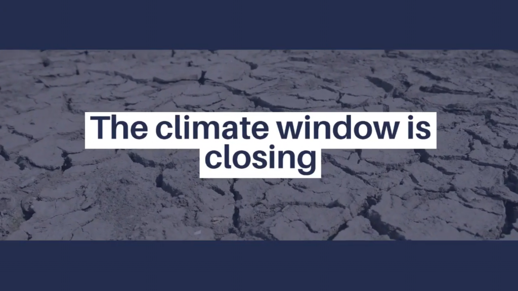 The climate window is closing - We Are Water